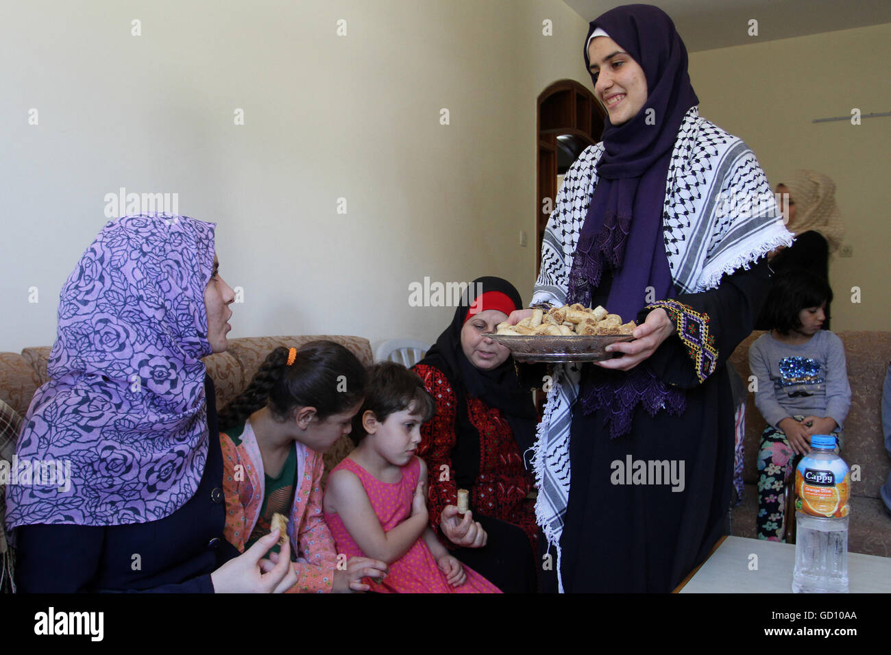 Khan Younis, Gazastreifen, Palästinensische Gebiete. 11. Juli 2016 ...