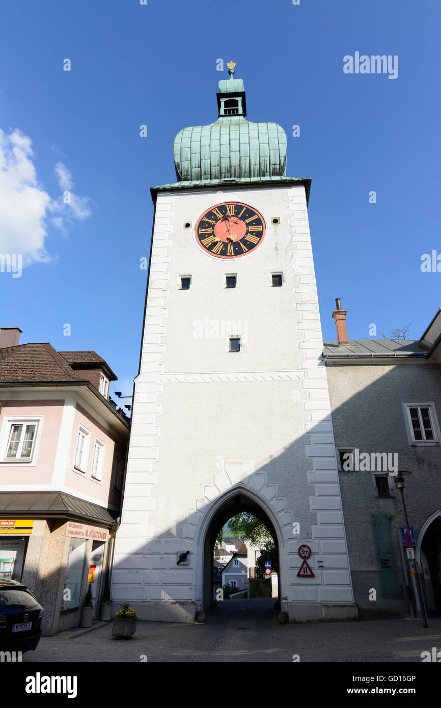 Waidhofen ein der Ybbs: Turm der Ybbs, Österreich, Niederösterreich ...