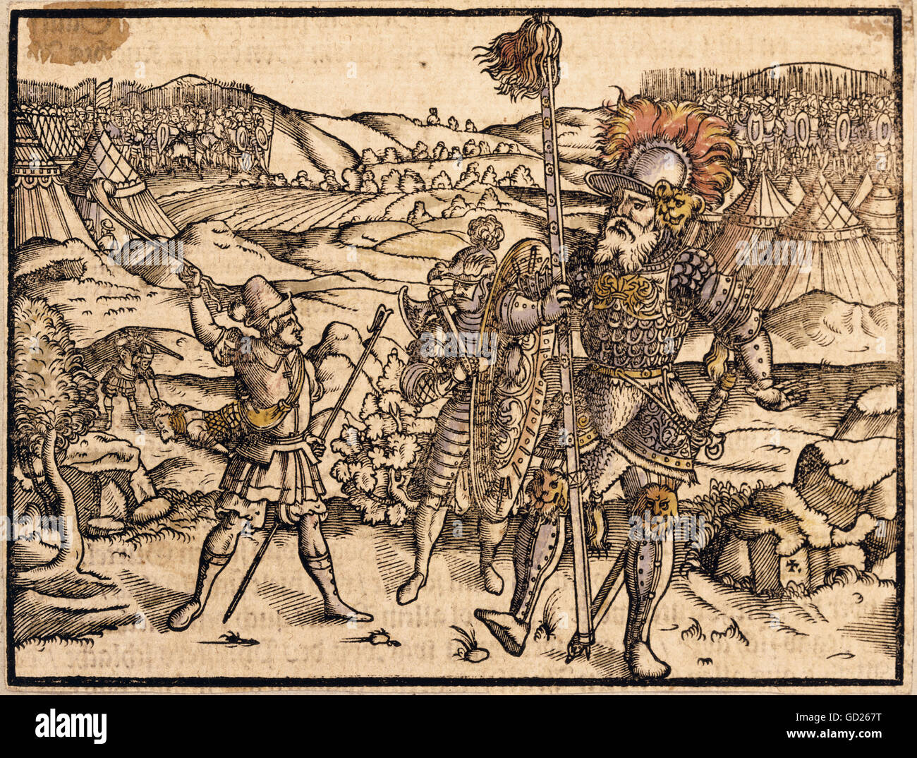 Religion Biblical David Goliath David Stockfotos und -bilder Kaufen - Alamy