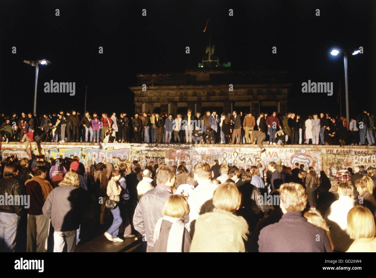Berliner mauer wiedervereinigung 1989 herbst -Fotos und -Bildmaterial ...