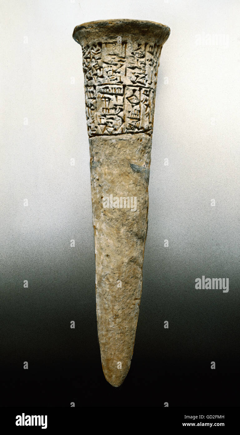 Sumerian Cuneiform Stockfotos und -bilder Kaufen - Alamy