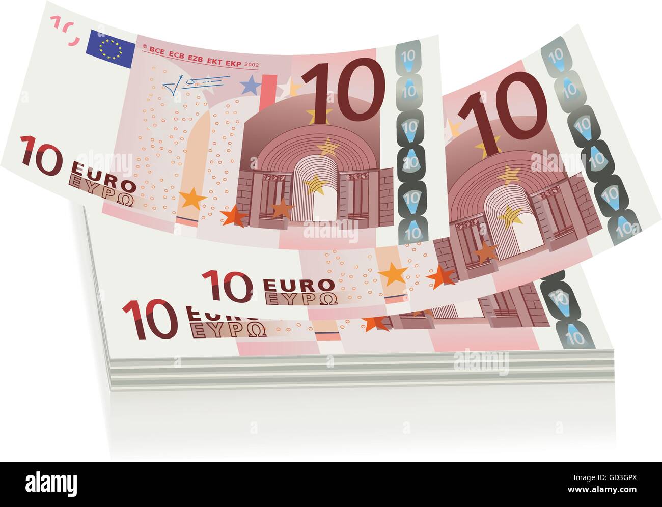 10 euro Stock-Vektorgrafiken kaufen - Alamy