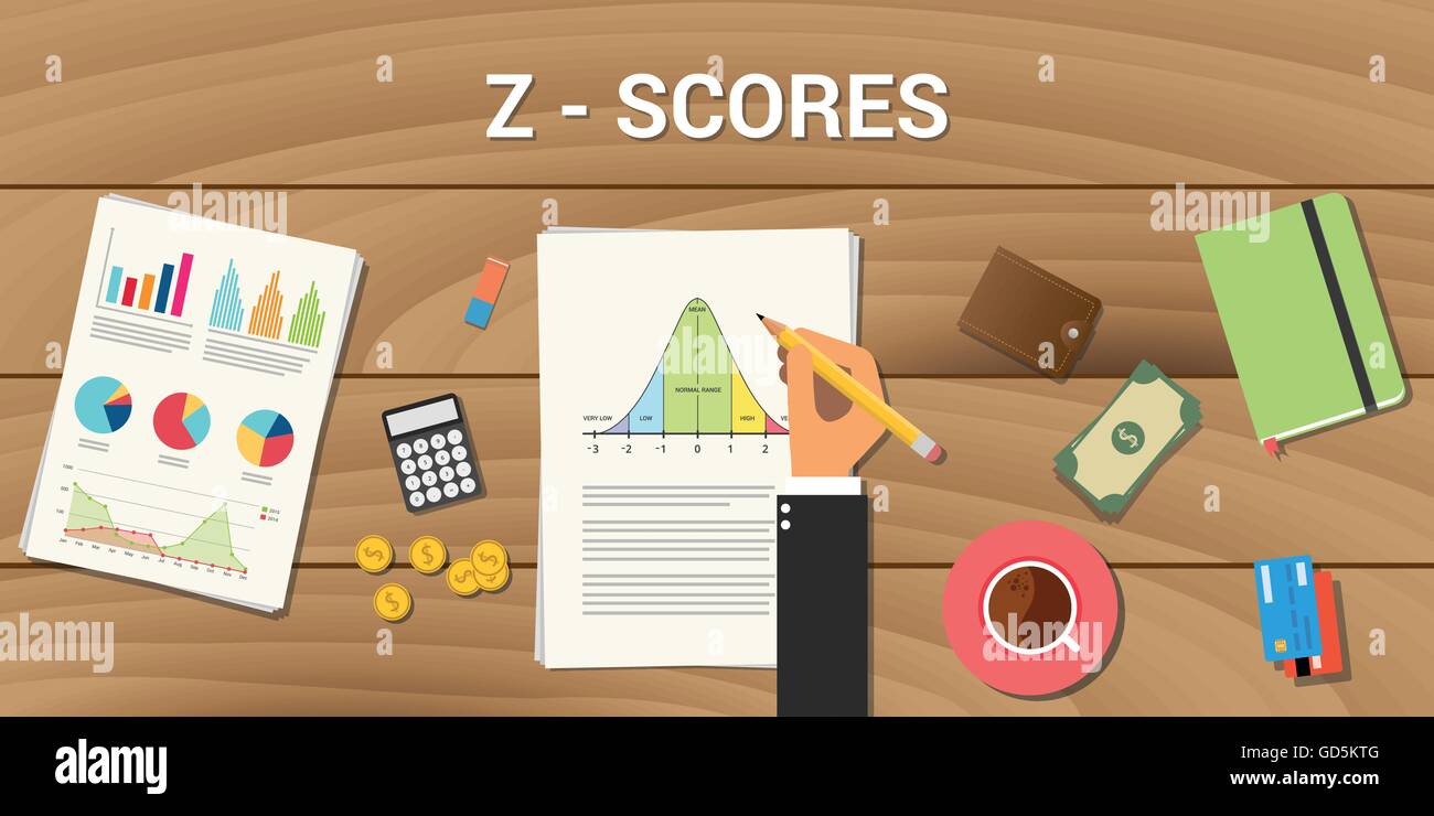 Z-Score interaktive Grafik Normalverteilung Kurve berechnen Berechnung ...