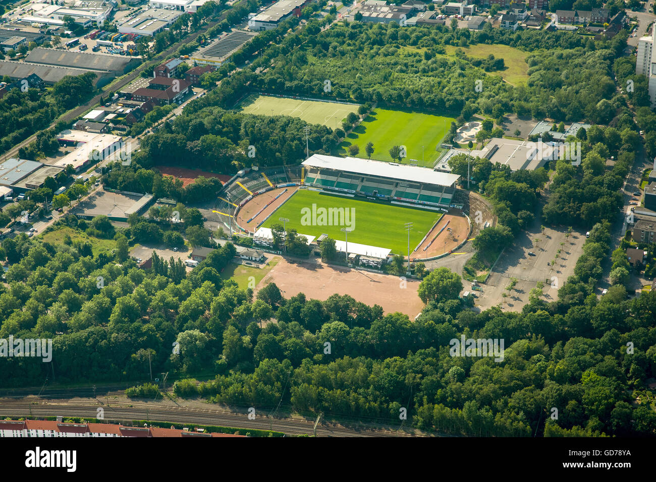 Luftaufnahme, Stadion Preußen Münster, SC Preussen Münster 06 e.V ... Luftaufnahme, Stadion Preußen Münster, SC Preussen Münster 06 e.V ...