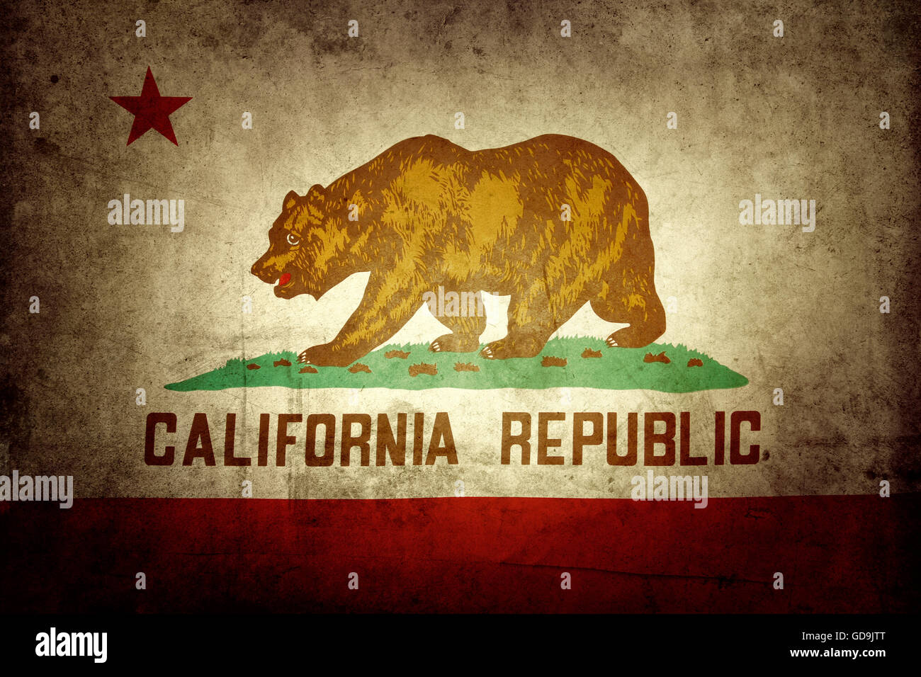Californien fahne -Fotos und -Bildmaterial in hoher Auflösung – Alamy