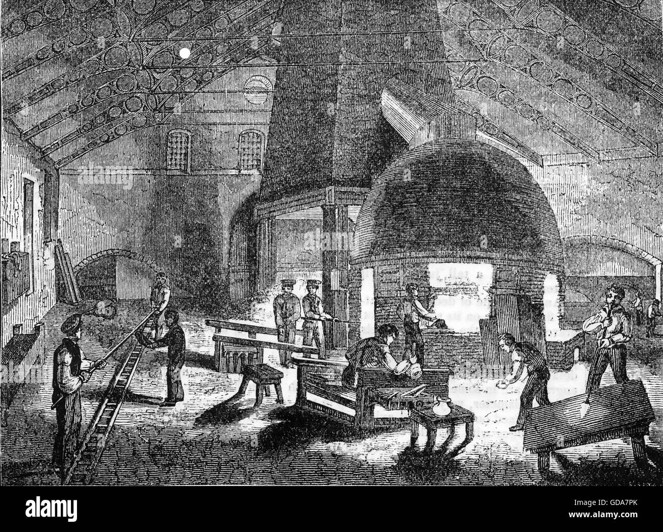 Workers factory 19th century -Fotos und -Bildmaterial in hoher ...