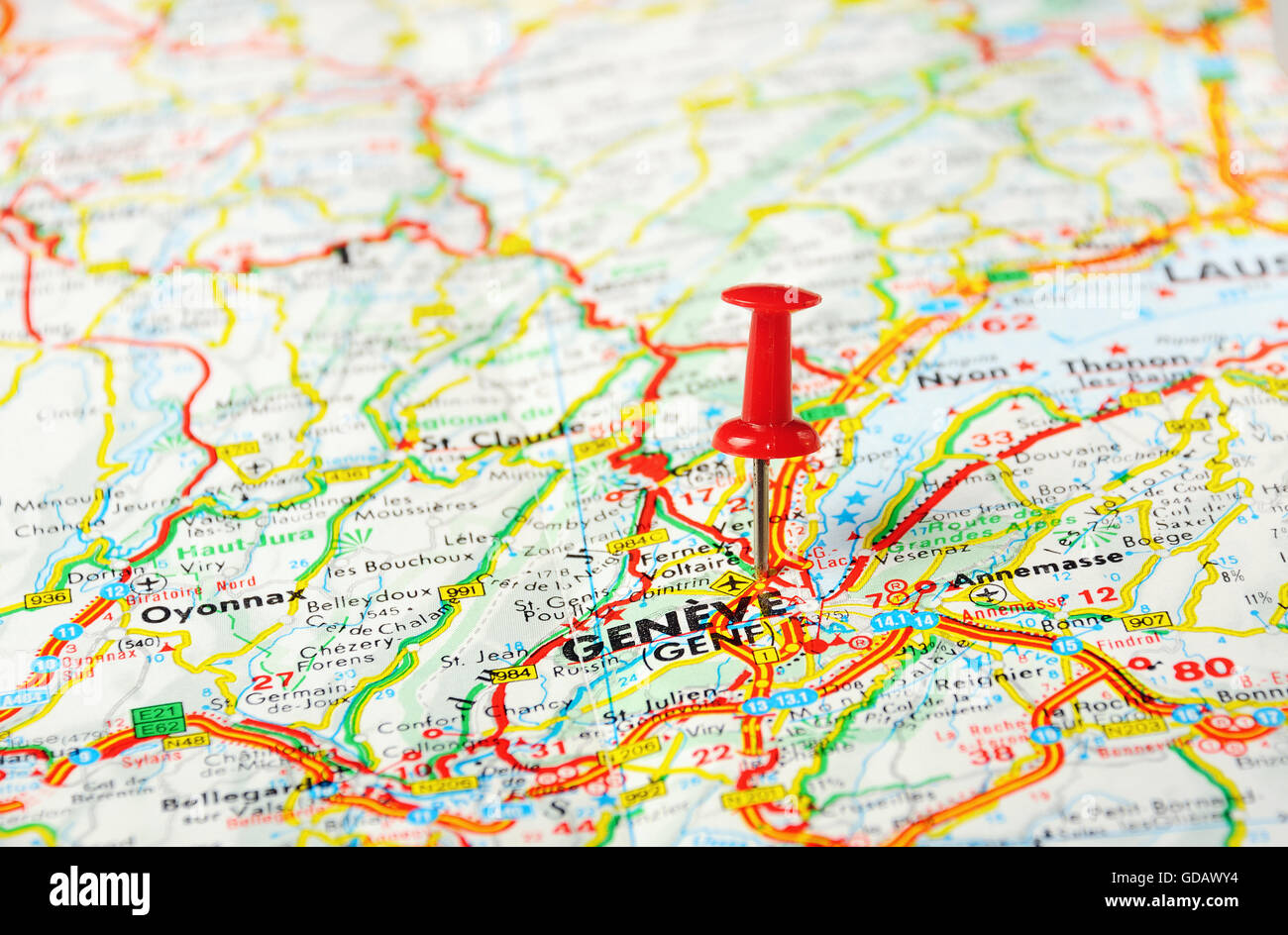 Swiss map -Fotos und -Bildmaterial in hoher Auflösung – Alamy