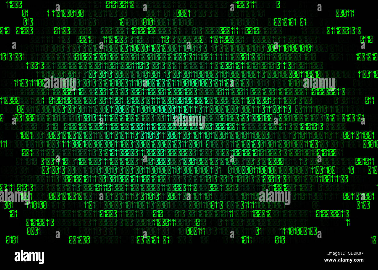 Binary code green -Fotos und -Bildmaterial in hoher Auflösung – Alamy
