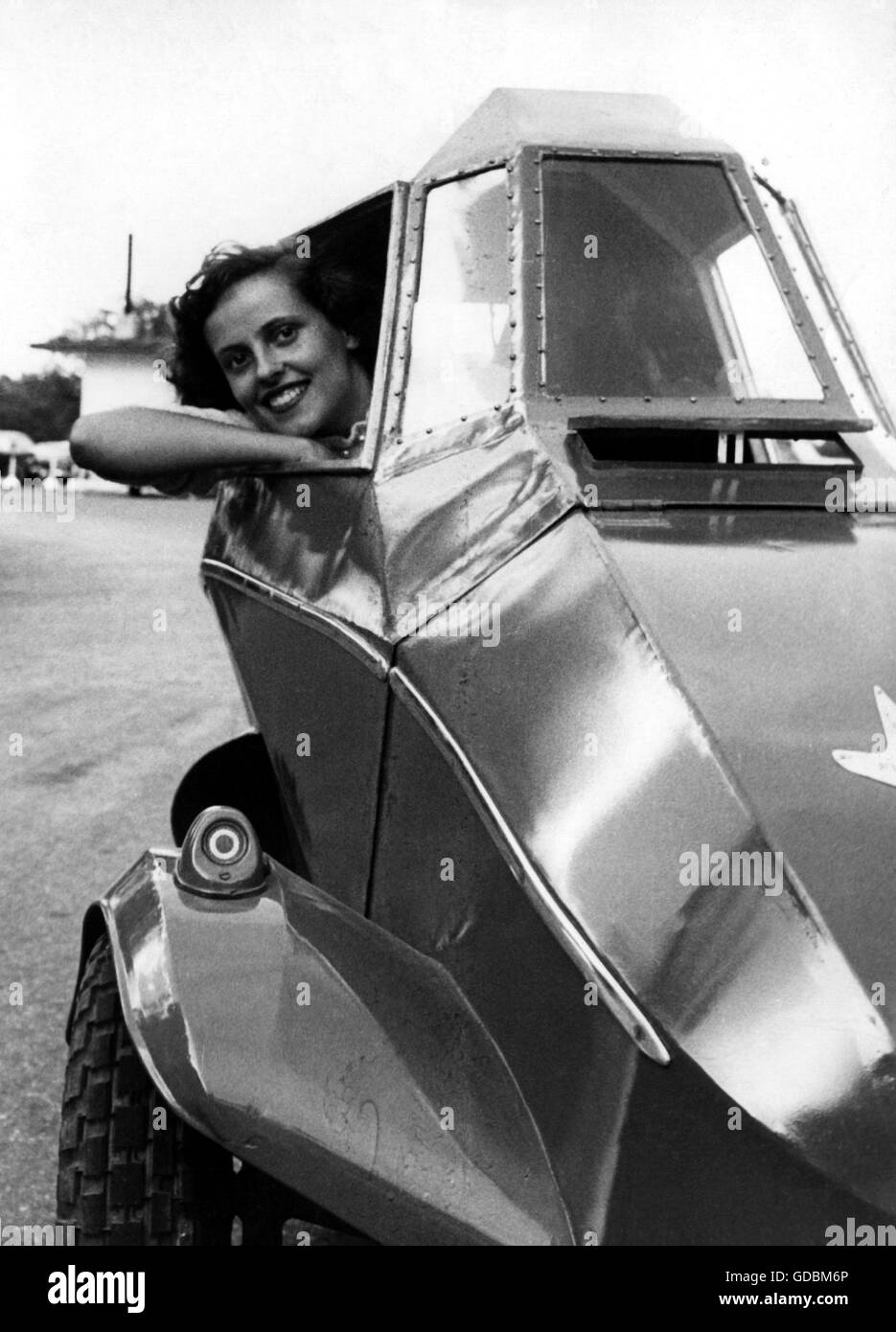 Transport / Transport, Auto, Fahrzeugvarianten, Fend Flitzer, Frau ...