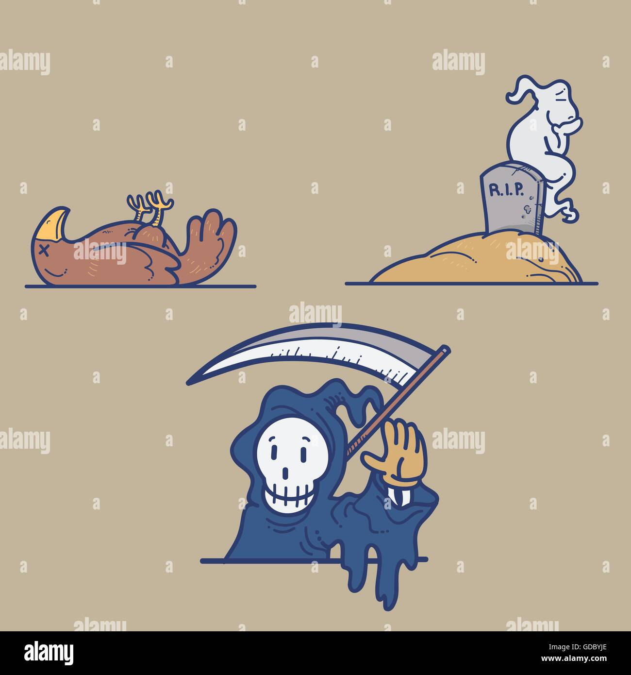 Death penalty cartoon -Fotos und -Bildmaterial in hoher Auflösung – Alamy