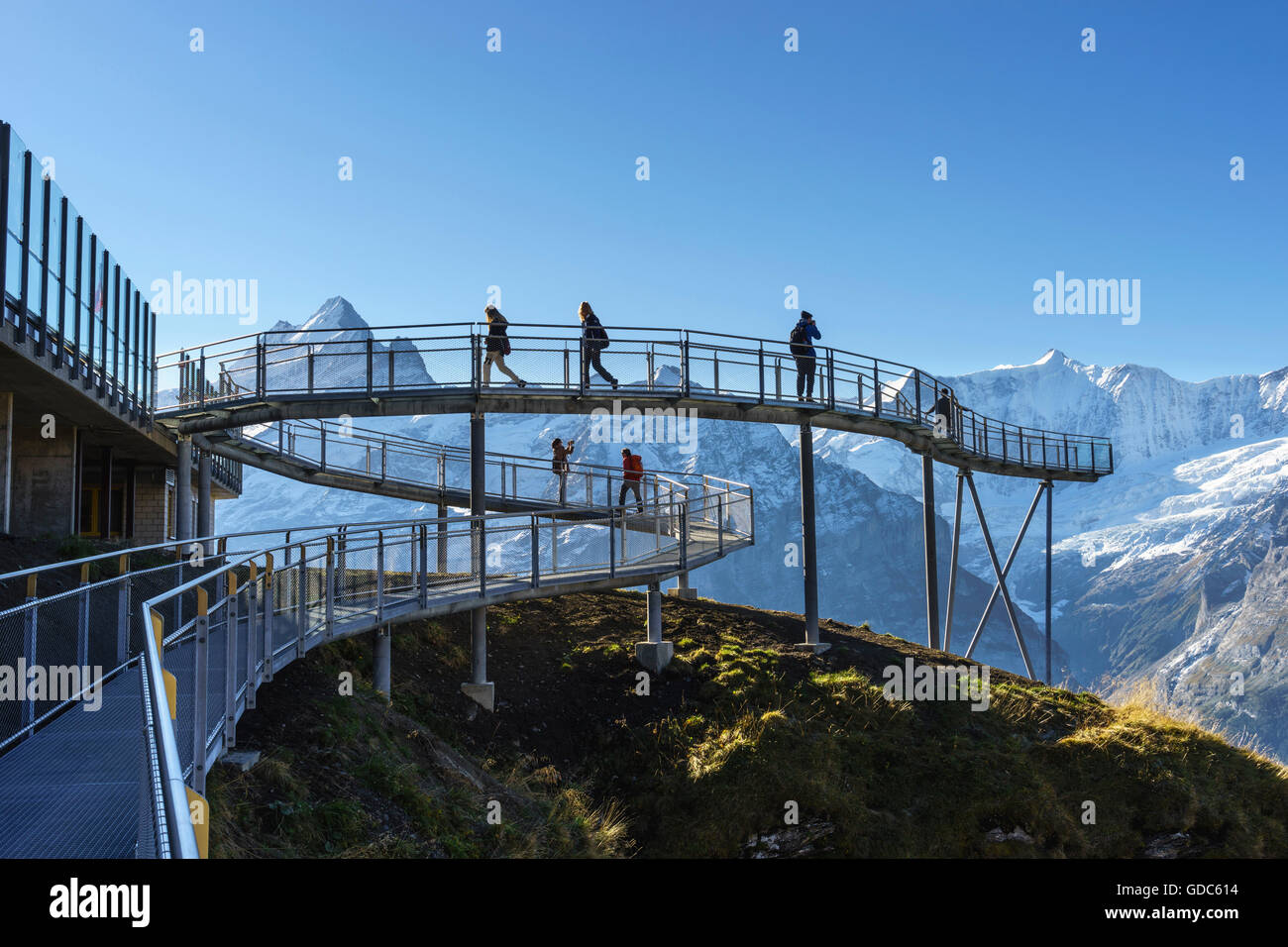 Summit Trail und Beobachtung Plattform mit dem Namen First Cliff Walk ...