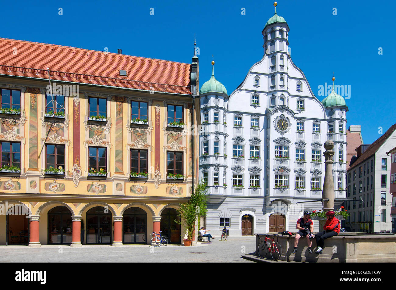 Memmingen town hall -Fotos und -Bildmaterial in hoher Auflösung – Alamy