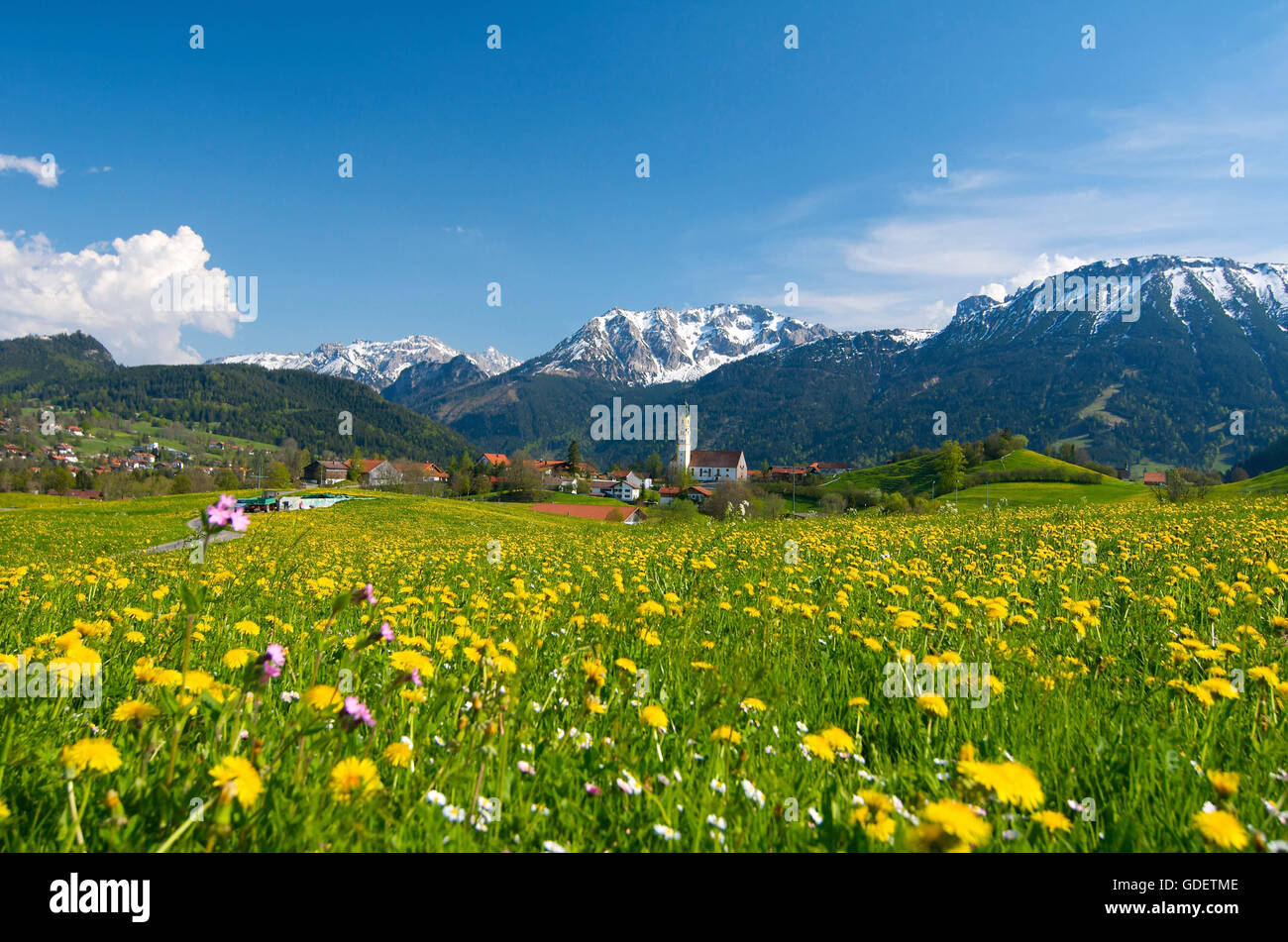 Pfronten, Allgäu, Bayern, Deutschland Stockfotografie - Alamy