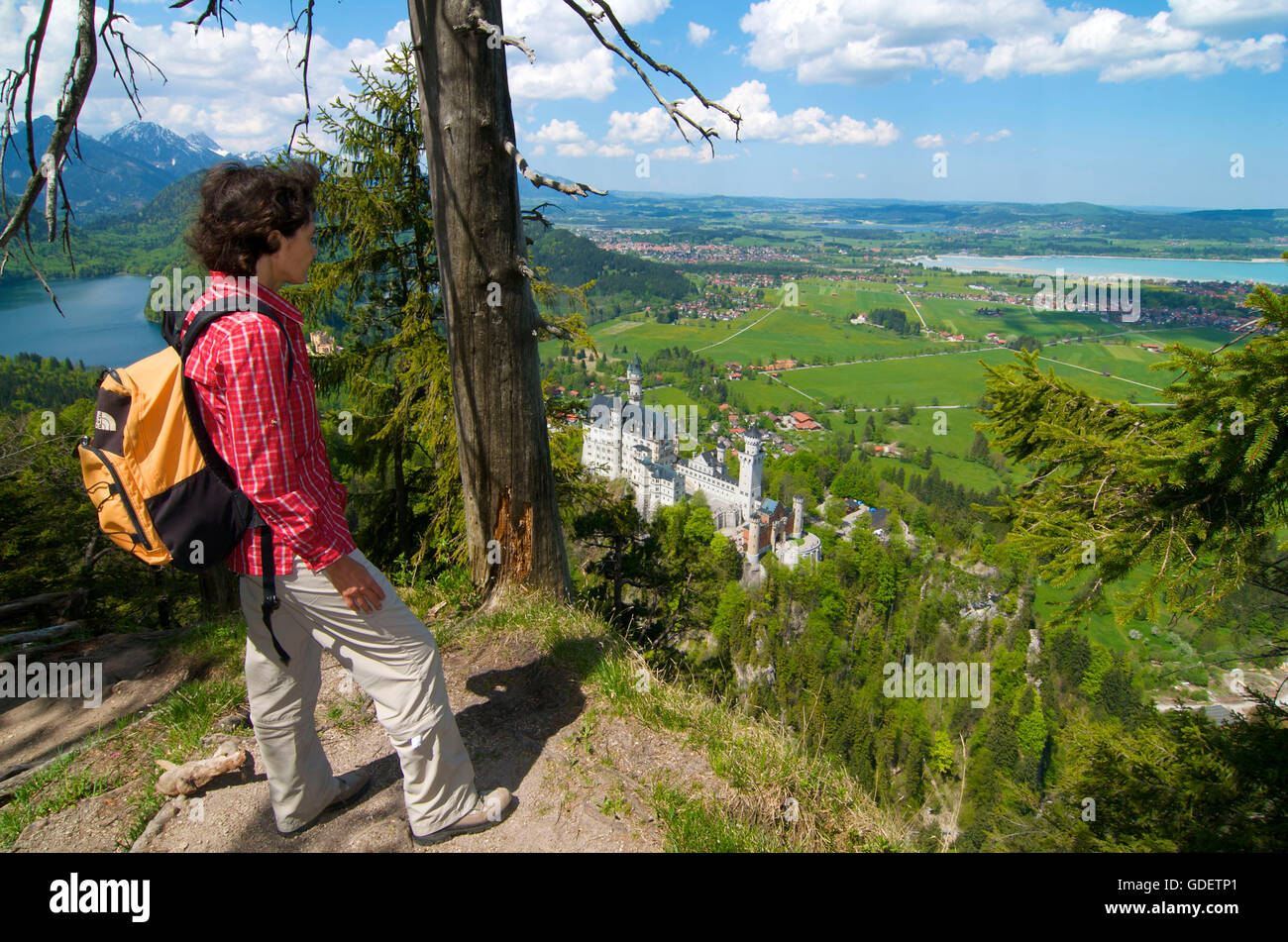 Schloss neuschwanstein mit forggensee -Fotos und -Bildmaterial in hoher ...