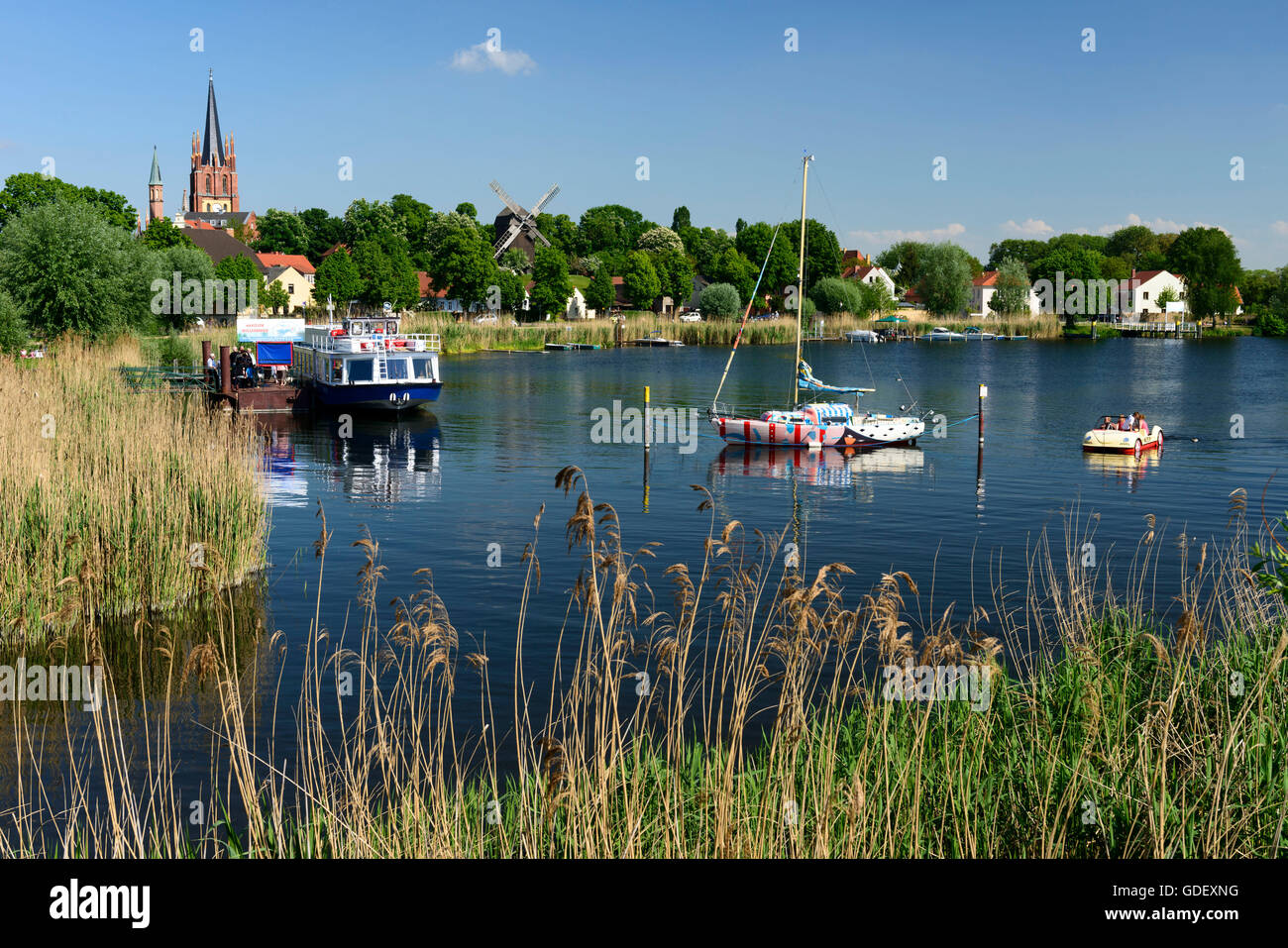 Werder (Havel), Havel-Insel, Potsdam-Mittelmark, Deutschland ...