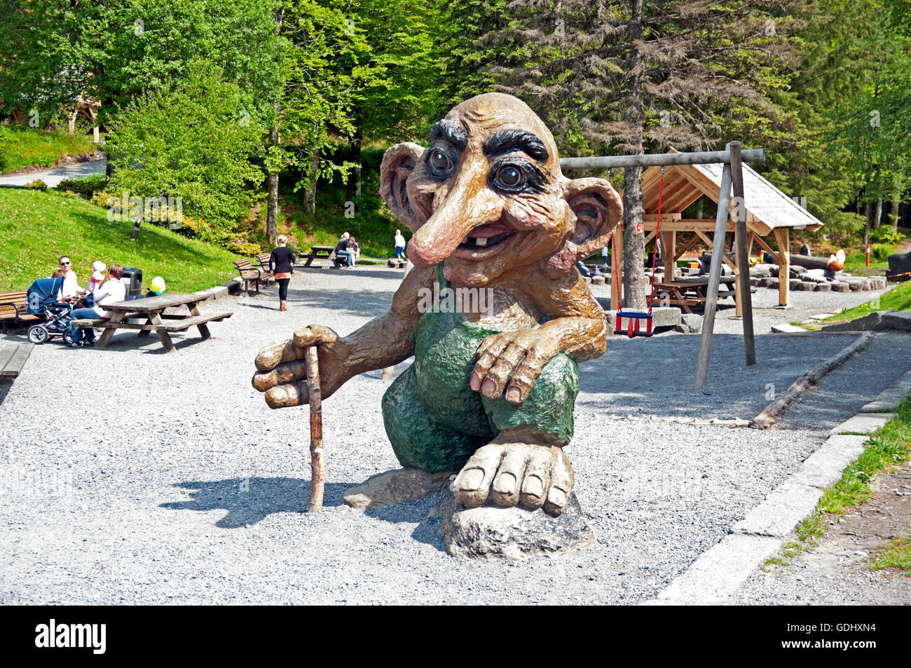 Bergen Hordaland Norway Troll Stockfotos und -bilder Kaufen - Alamy