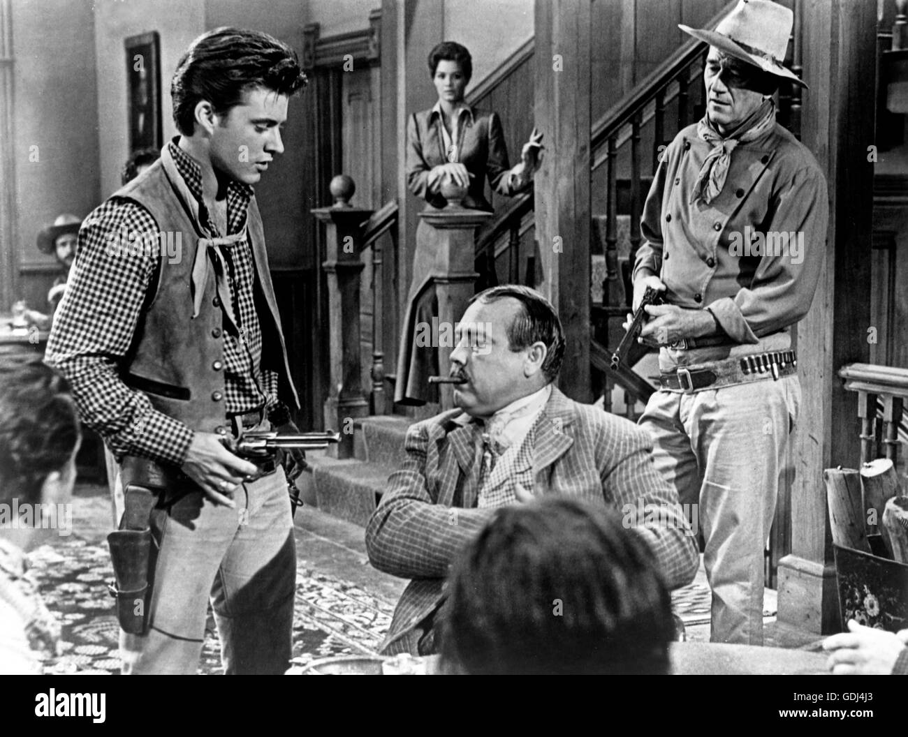 Rio Bravo, USA 1959, Regie: Howard Hawks, Monia: John Wayne, Angie ...