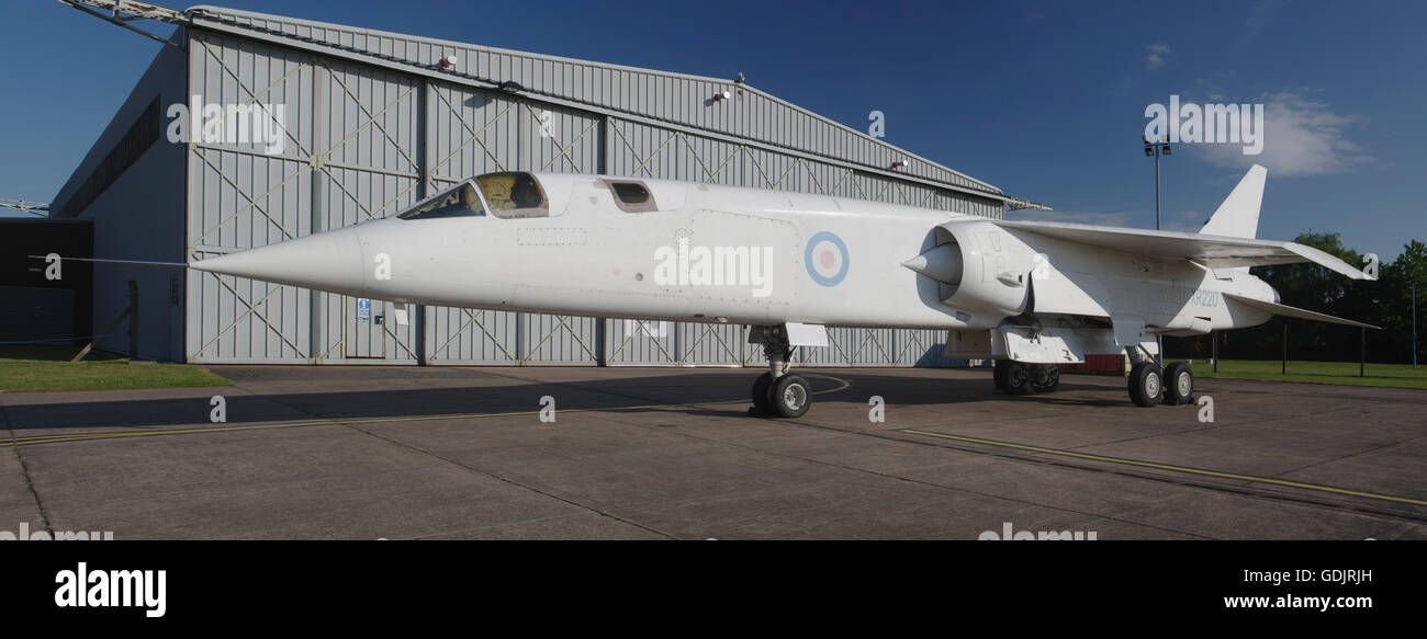 Panorama, English Electric TSR-2 XR220, auf der RAF Cosford Air Display ...