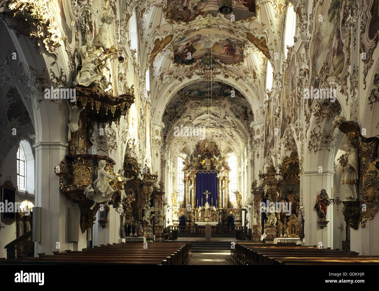 Geographie / Reisen, Deutschland, Bayern, Rottenbuch, Kirchen ...