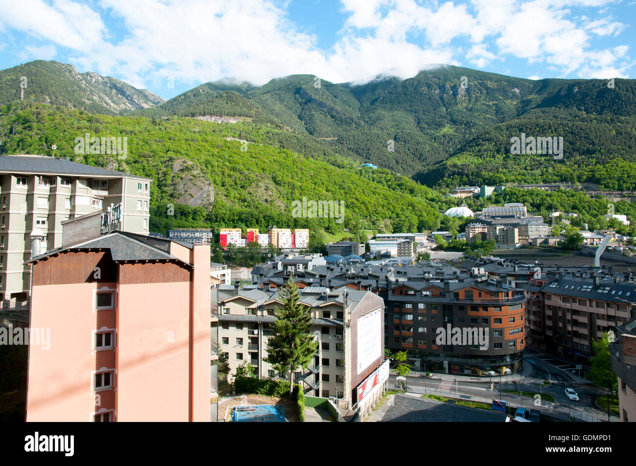 Andorra La Vella Stadt Stockfotos und -bilder Kaufen - Alamy