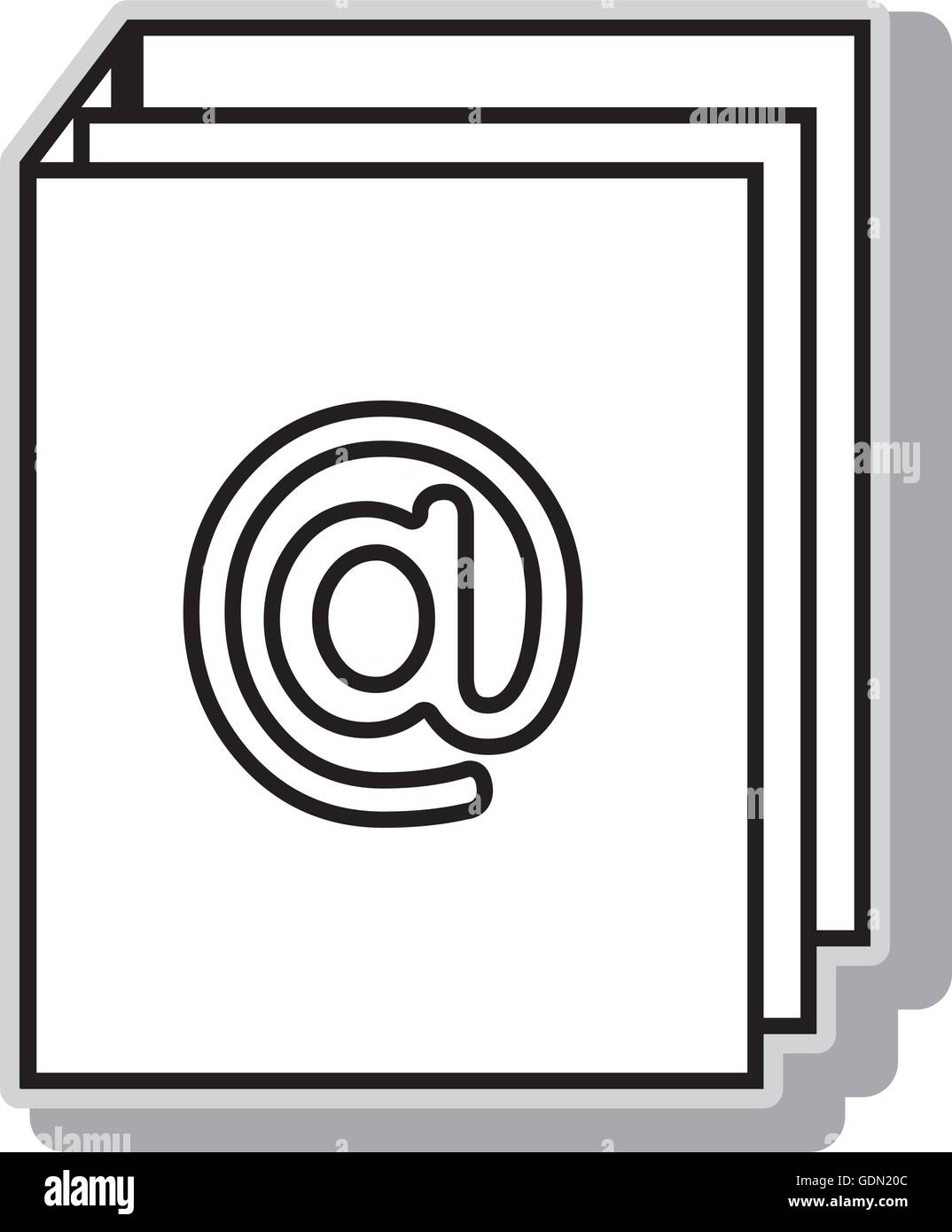 am Symbol Symbol Vektor Illustration Grafik-design Stock-Vektorgrafik ...