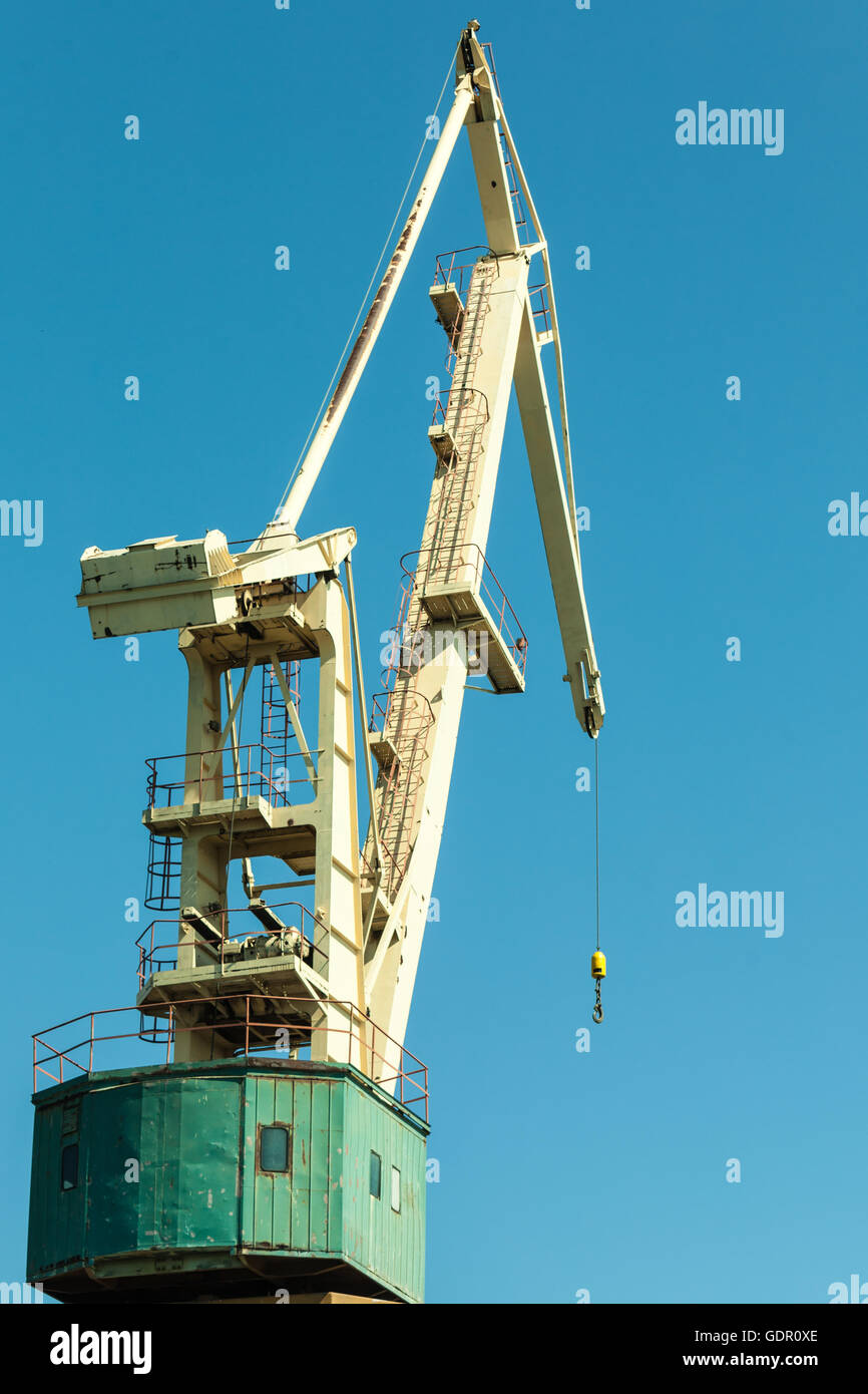 Handel Industrie Cargo Maschine Technologie Transportkonzept. Einsame ...