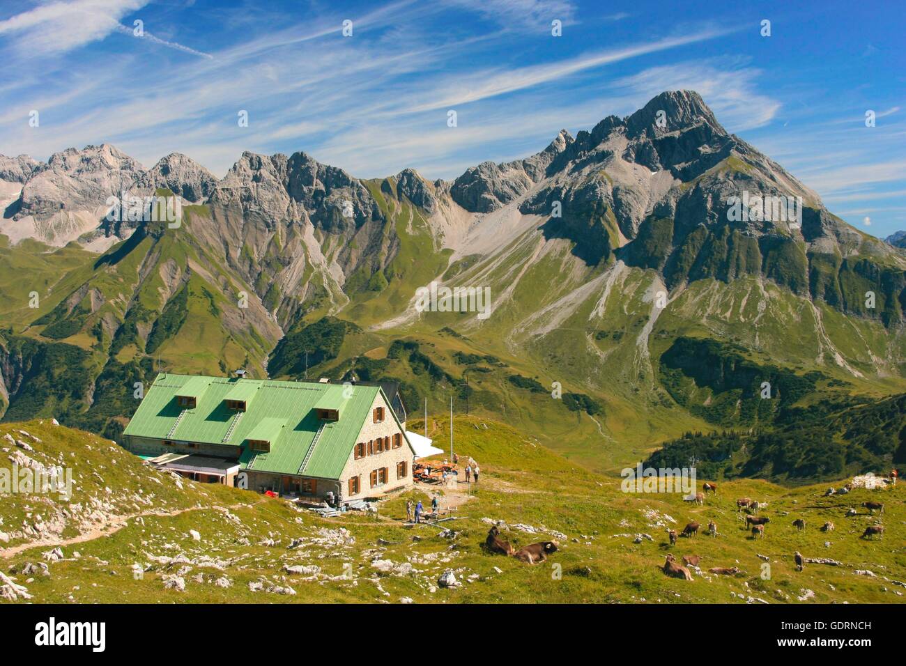 Geographie/Reisen, Deutschland, Bayern, Alpen, Mindelheim Berghütte ...
