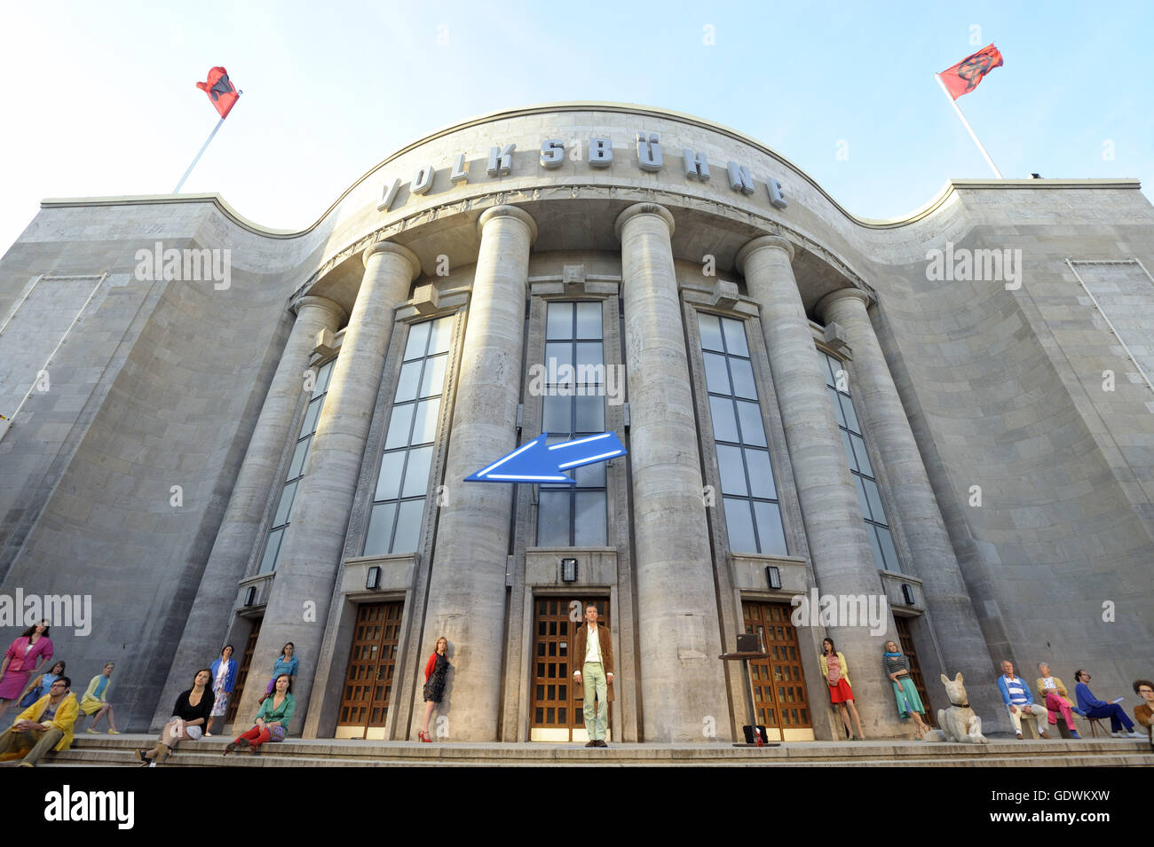 Im amphitheater von bert neumann in der mitte -Fotos und -Bildmaterial ...