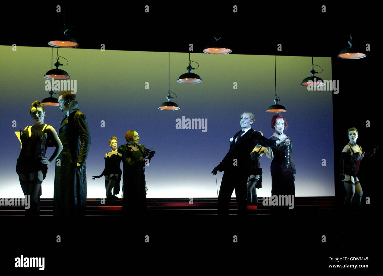 Berlin germany photo rehearsal of the threepenny opera -Fotos und ...