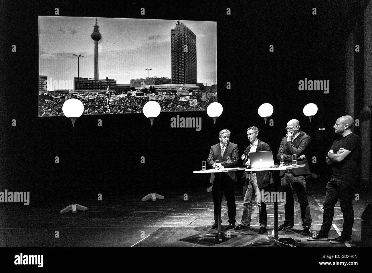 Deutschland am 9 august 2014 von links nach rechts Stockfotos und ...