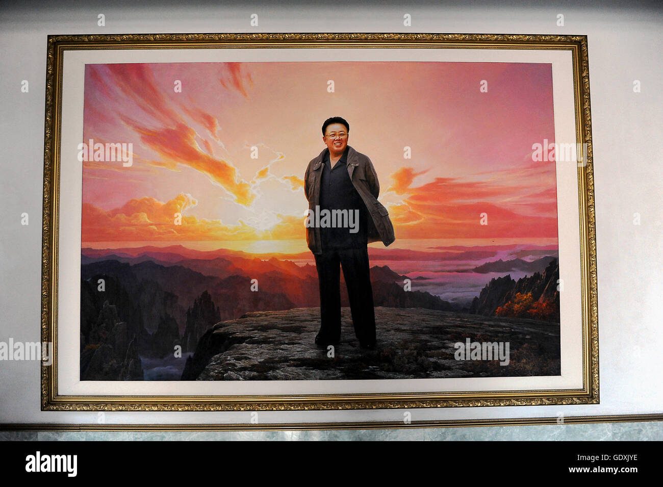 Kim jong un art -Fotos und -Bildmaterial in hoher Auflösung – Alamy