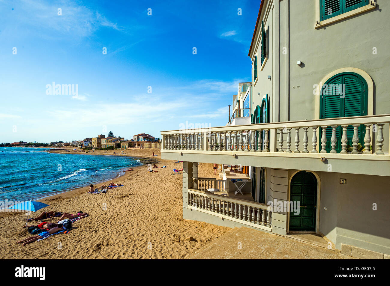 Italien Sizilien Punta Secca - Montalbano-Haus Stockfotografie - Alamy Italien Sizilien Punta Secca - Montalbano-Haus Stockfotografie - Alamy