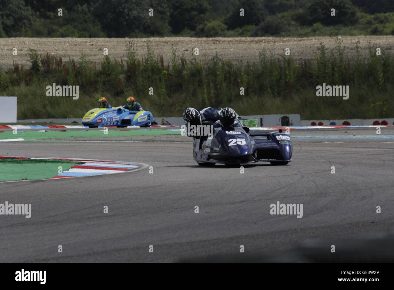 Matt MacLaurin und Adrian Hope Reiten in den Qualifikationsrunden der ...