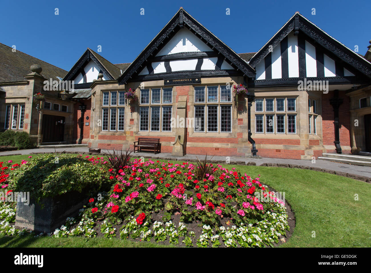 Dorf Port Sunlight, England. Die Anfang des 20. Jahrhunderts William ...