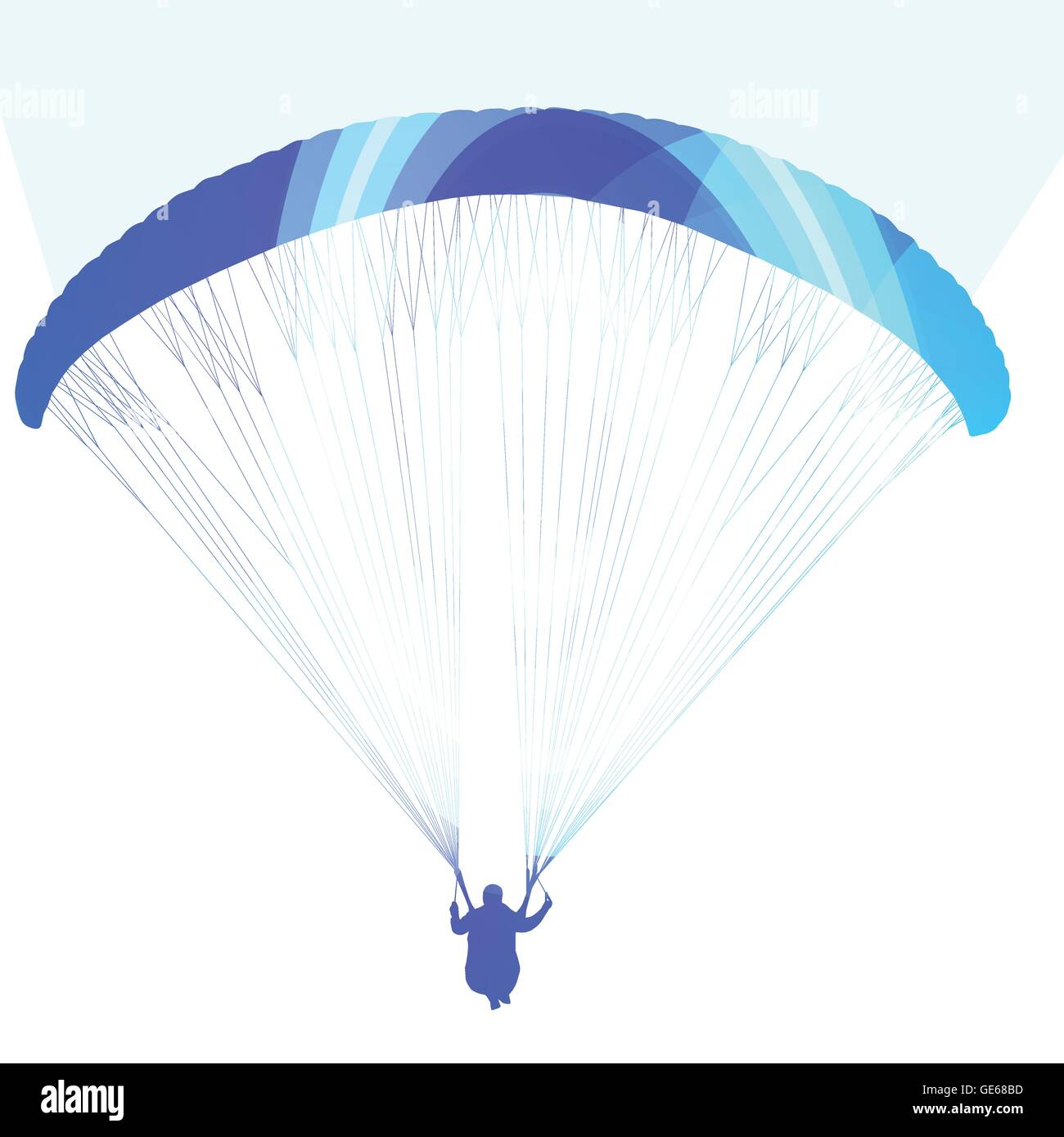 Paraglider Vector Vectors Stockfotos und -bilder Kaufen - Alamy