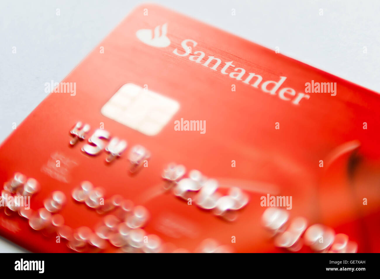 Santander credit card -Fotos und -Bildmaterial in hoher Auflösung – Alamy