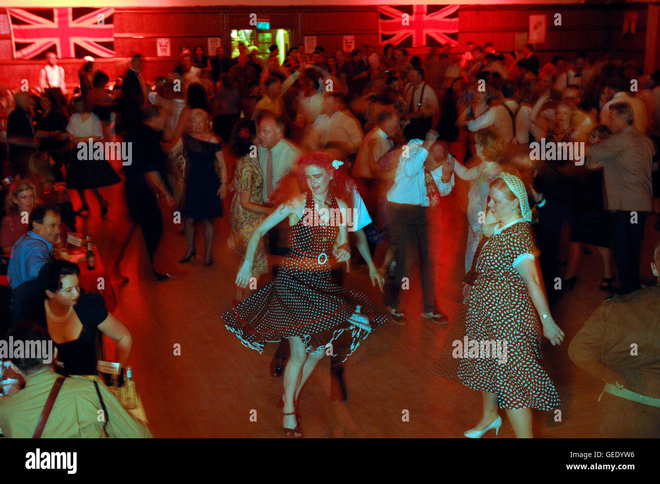 Eine retro nacht am jitterbug ball -Fotos und -Bildmaterial in hoher ...