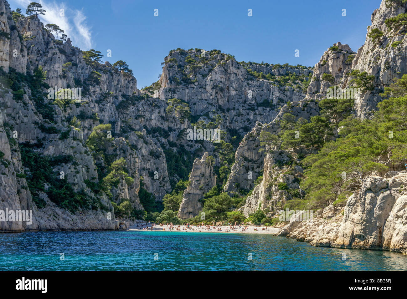 Calanques beach france -Fotos und -Bildmaterial in hoher Auflösung – Alamy