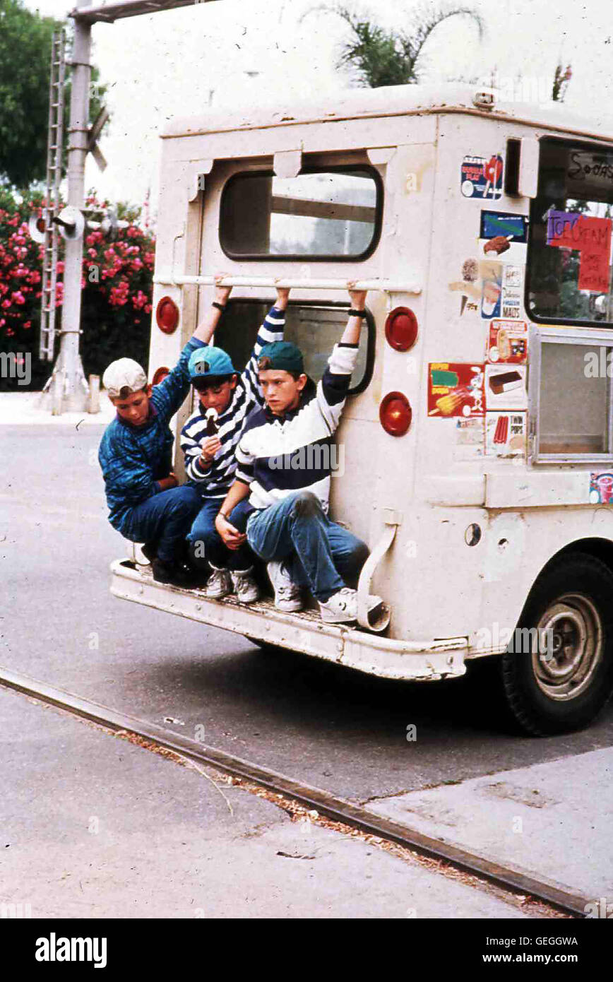 Max Elliott Slade, Chad Power, Michael Treanor sterben 3 Ninjas Colt ...