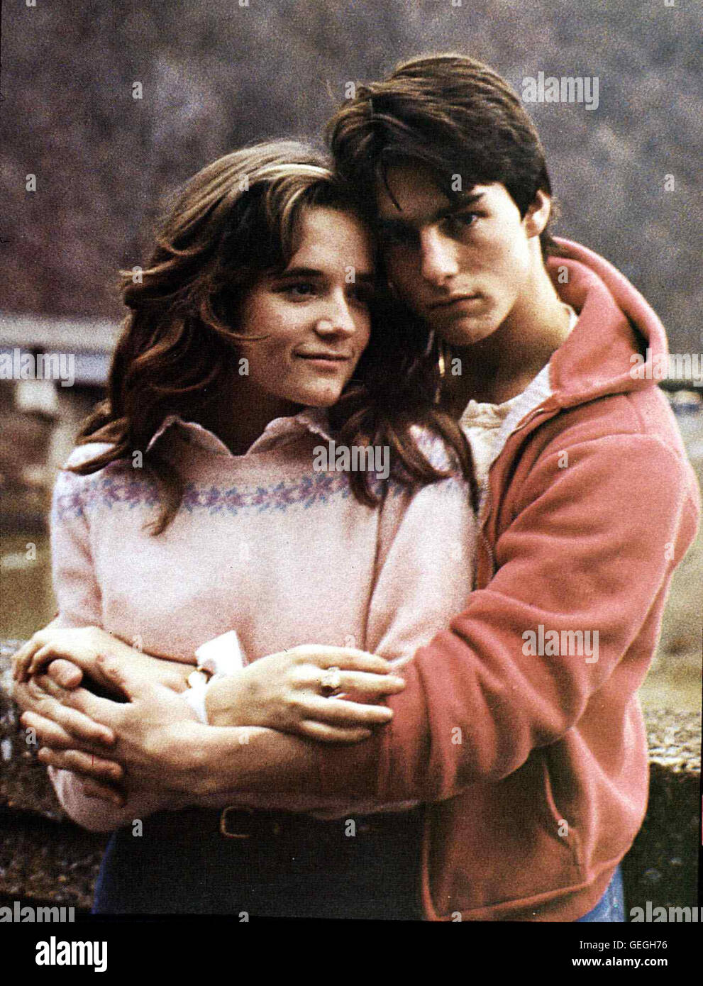 Lea Thompson, Tom Cruise Neben Seiner Freundin Lisa (Lea Thompson ...