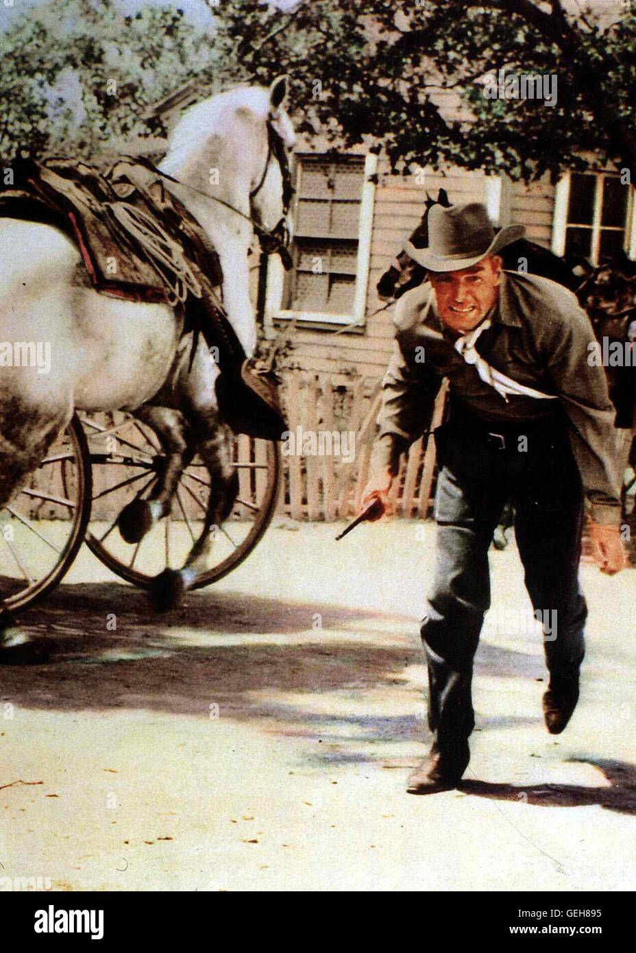 Randolph Scott Bart Allison (Randolph Scott) Kommt in Die Stadt, um ...