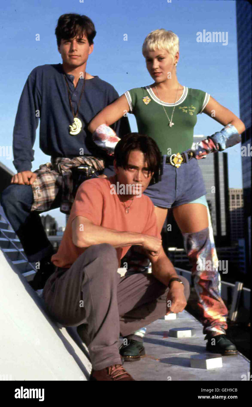 Scott Richard Wolf, Mark Dacascos, Alyssa Milano Marian (Alyssa Milano ...