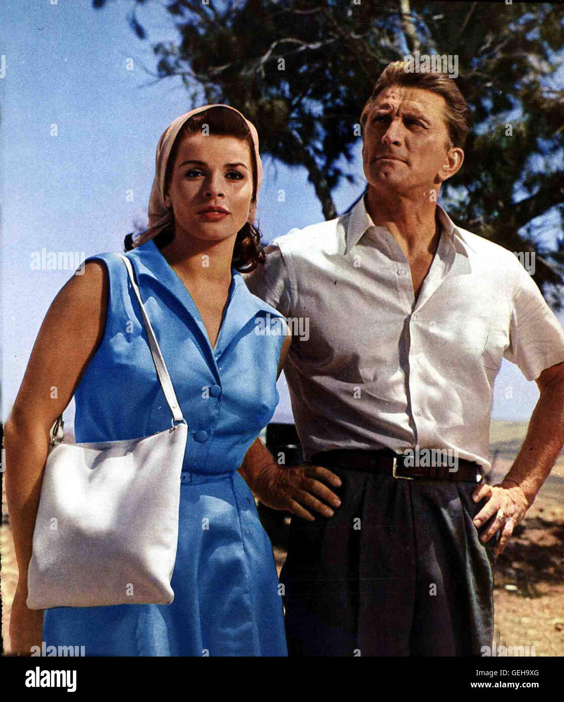 Senta Berger, Kirk Douglas Der Kriegserprobte Amerikaner Colonel David ...