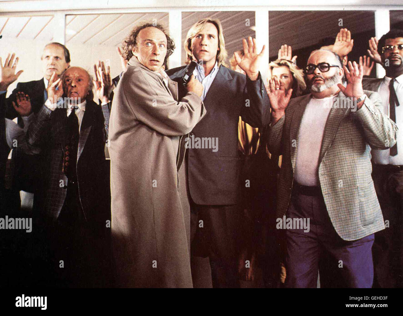 Pierre Richard, Gerard Depardieu Jean (Gerard Depardieu, Herr) ist ...