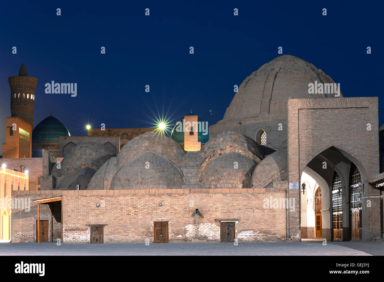 Gewölbte Basar in Buchara, Usbekistan Stockfotografie - Alamy