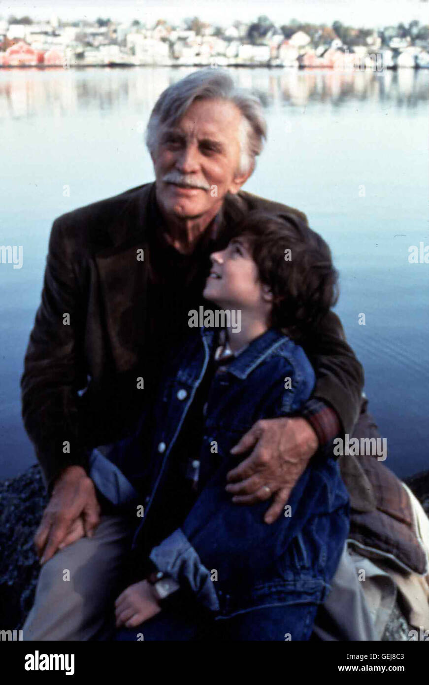 Kirk Douglas, Jesse R. Tendler *** lokale Beschriftung *** 1990er, 1992 ...