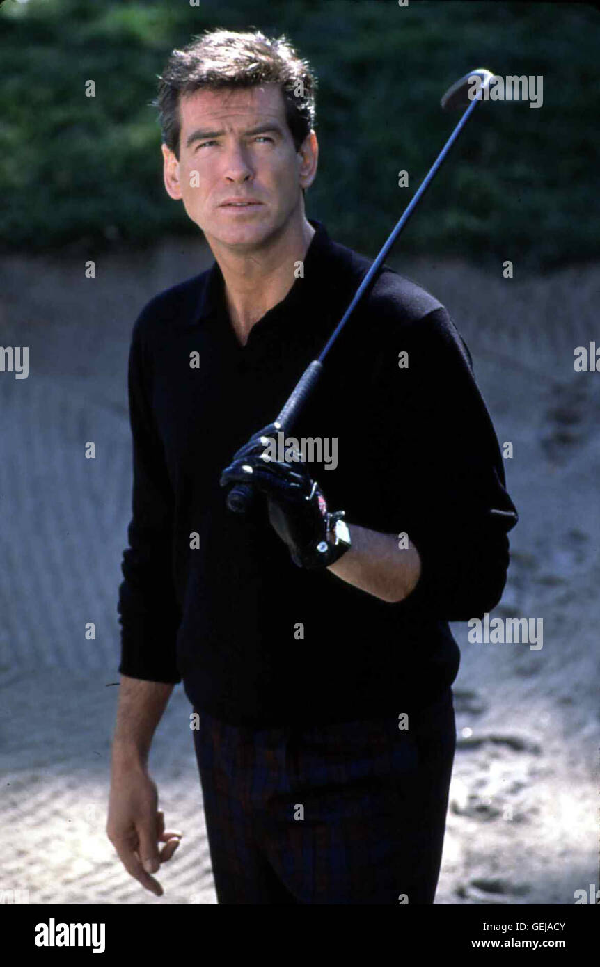 Thomas Crown (Pierce Brosnan) *** lokalen Caption *** 1999, Thomas ...