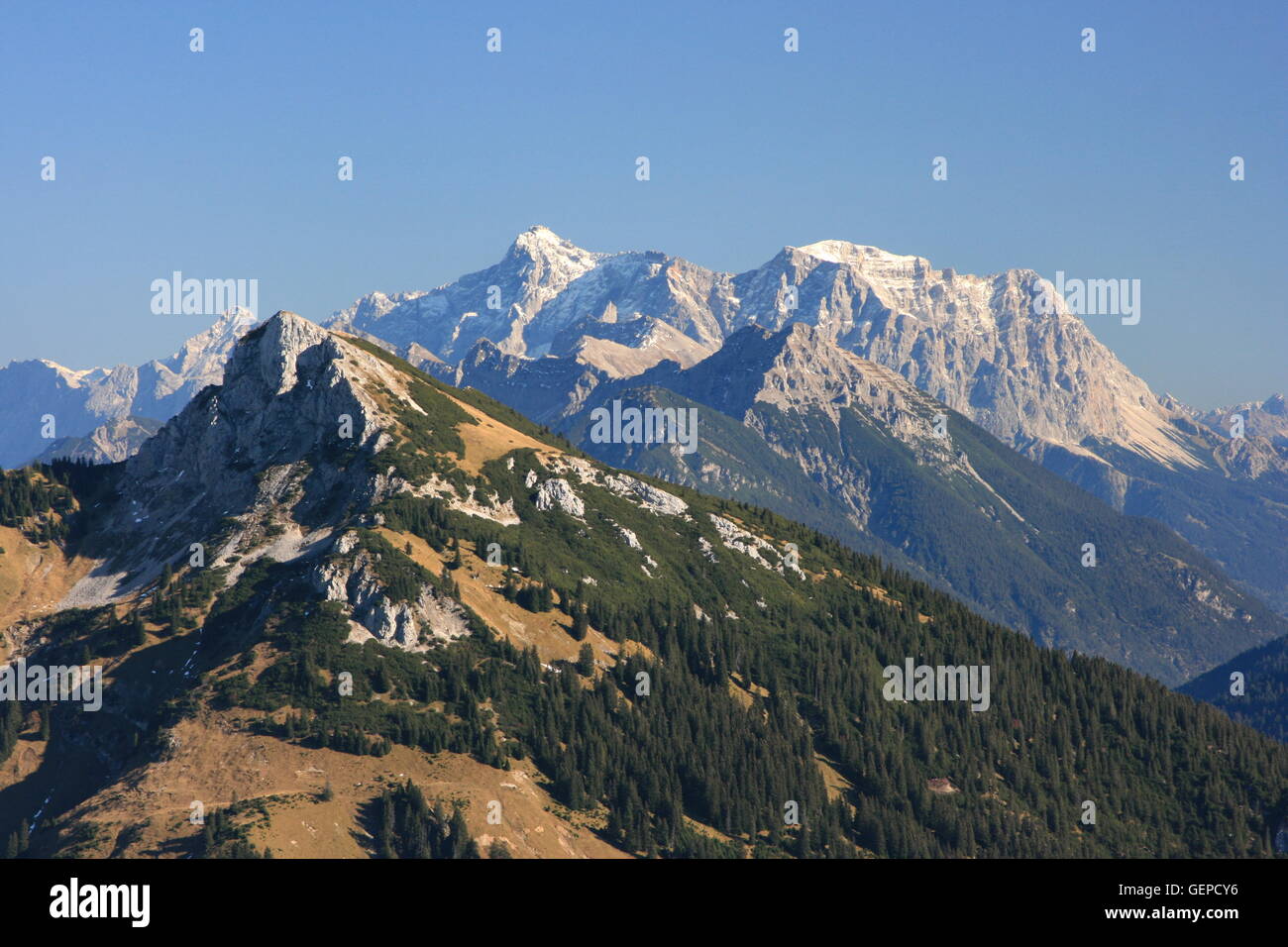 Geographie / Reisen, Österreich, Tirol, Außerfern, Gaichtspitze ...