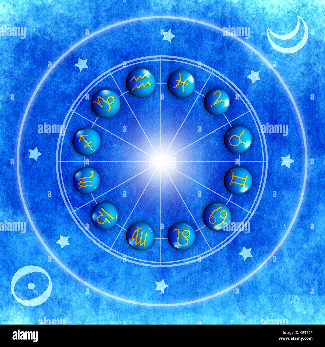 Zodiac signs horoscope symbols stars -Fotos und -Bildmaterial in hoher ...