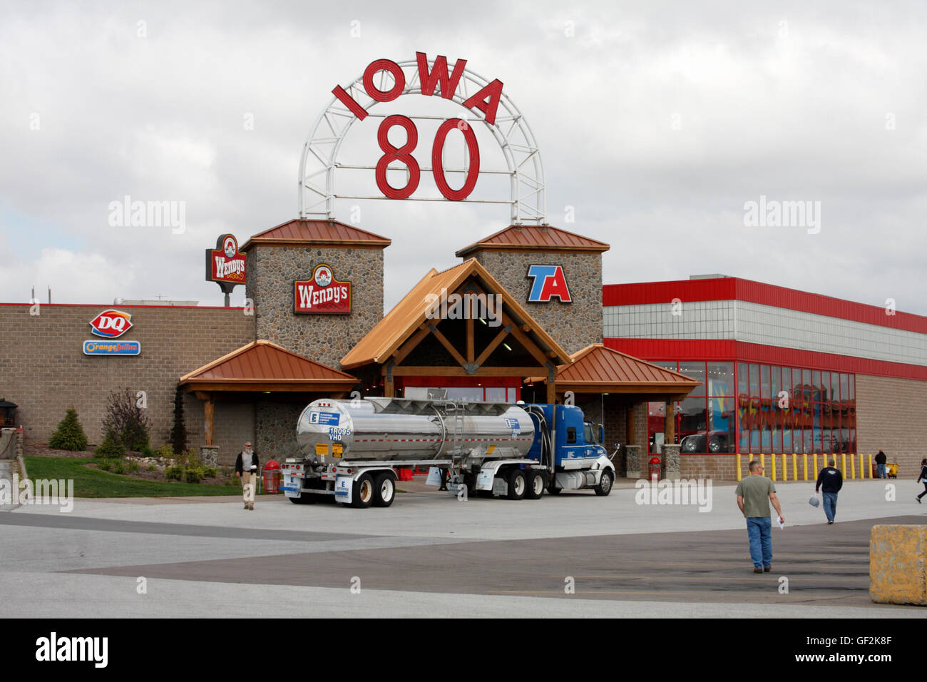 Iowa 80 Truck Stop Stockfotos und -bilder Kaufen - Alamy
